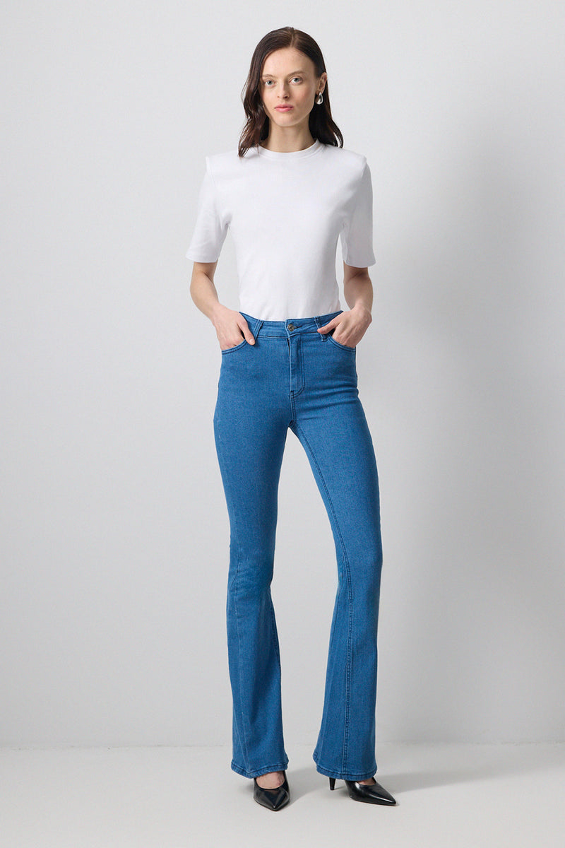 ULTRA LYCRA SPANISH COT DENIM TROUSERS – Touche Prive International