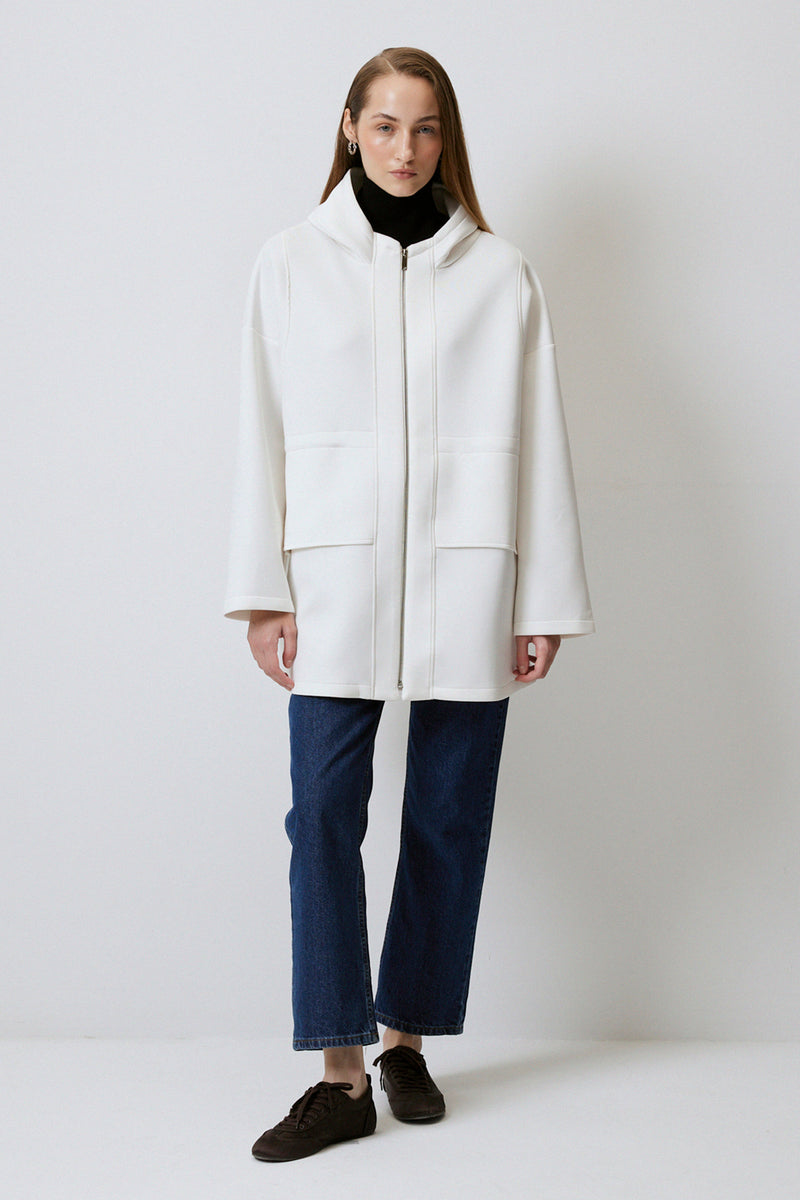 HOODED PUFF SCUBA JACKET – Touche Prive International