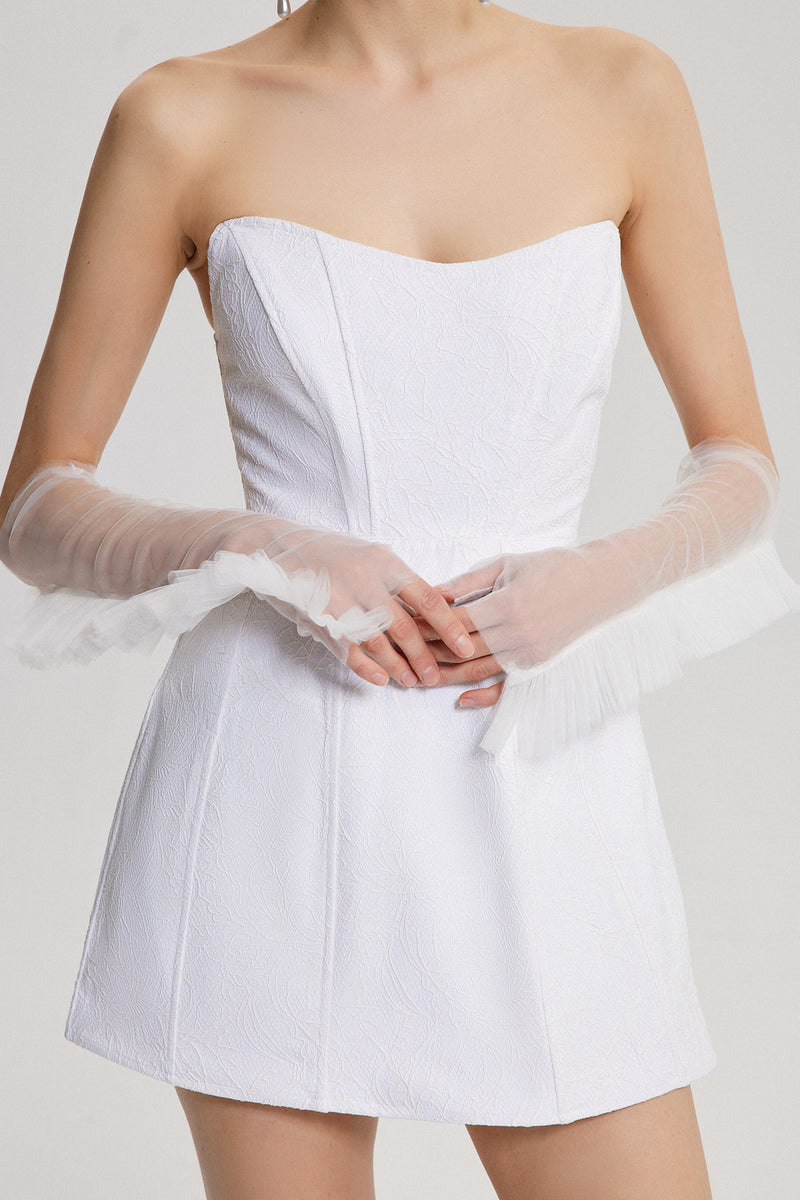 FINGERLESS TULLE GLOVES – Touche Prive International